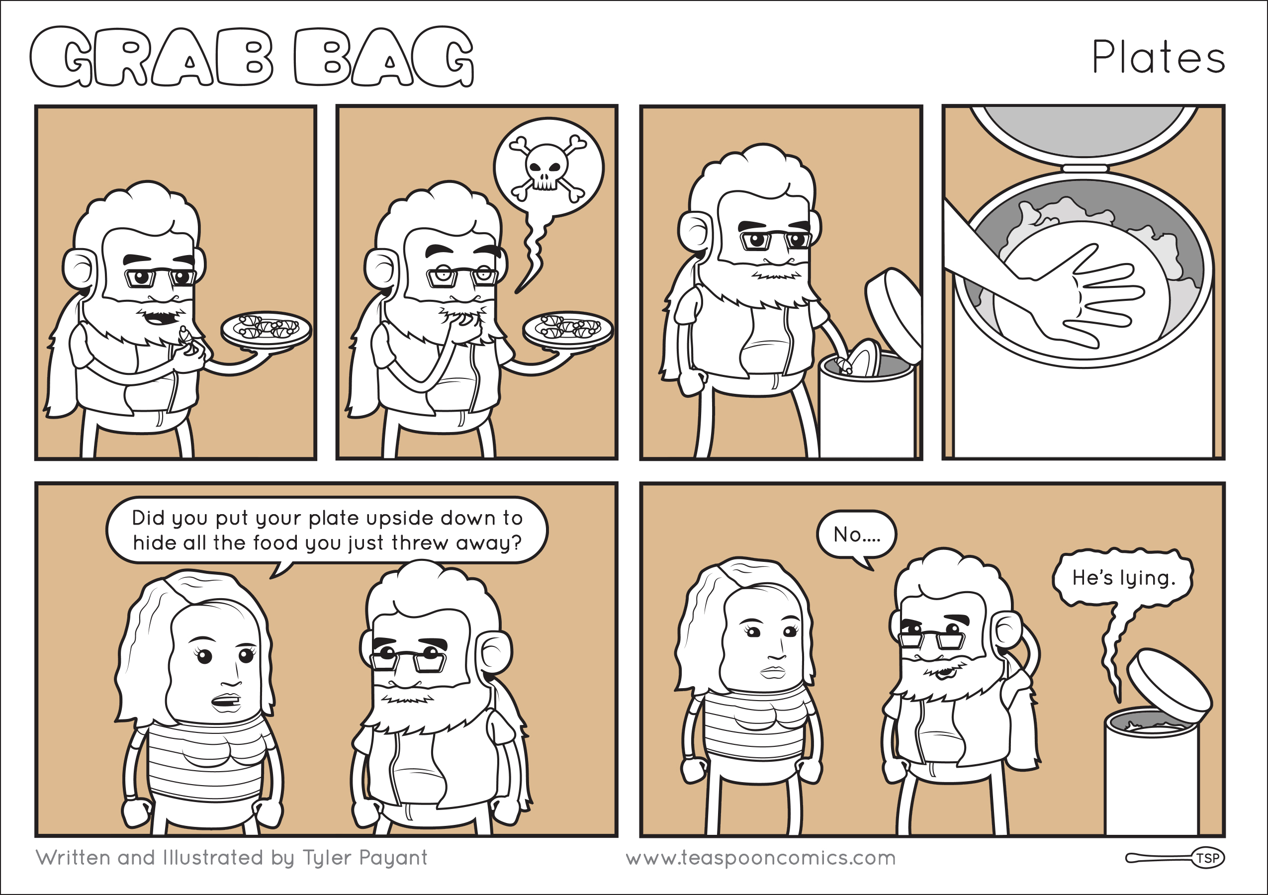 Paper Plates – Teaspoon Comics